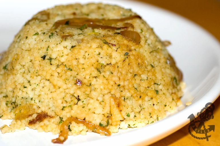 Couscous with Caramelized Onions » Coffee & Vanilla