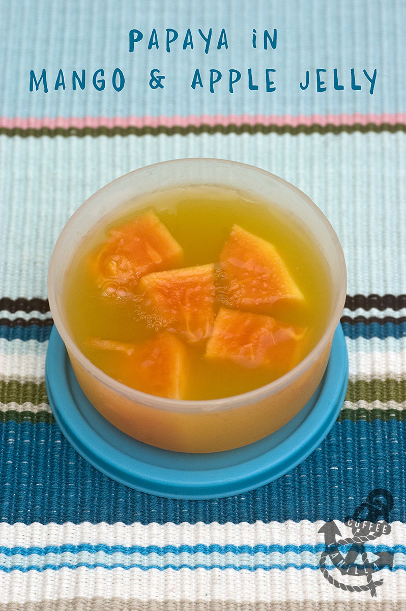 Papaya in Mango & Apple Jelly » Coffee & Vanilla