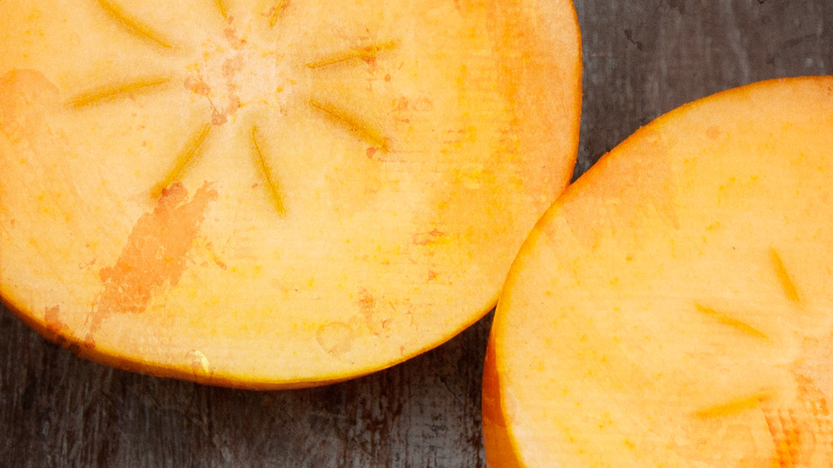 Persimmon / Sharon Fruit » Coffee & Vanilla