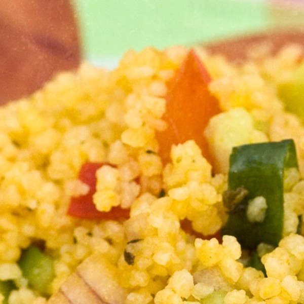 Spring Couscous with Fresh Veggies and Herbs » Coffee & Vanilla