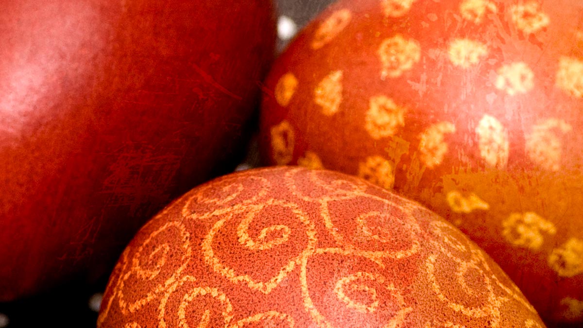 Pisanki - Traditional Polish Easter Eggs Dyed in Onion Shells » Coffee ...