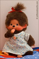 Handmade Dress for Monchhichi » Coffee & Vanilla