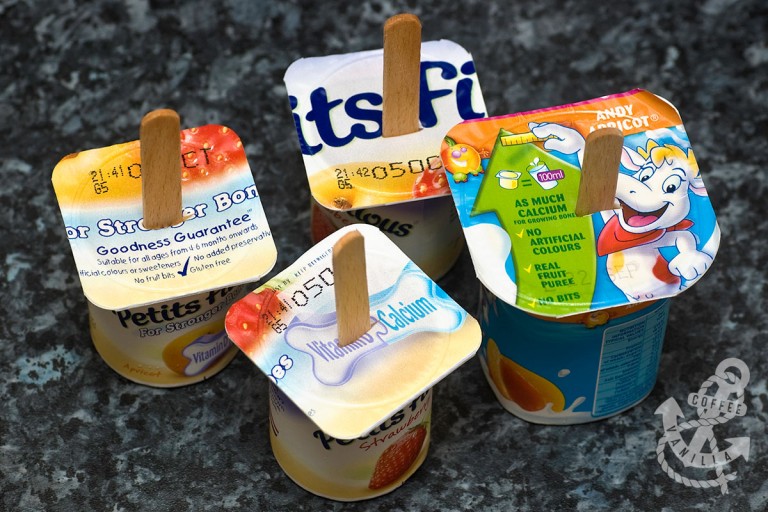 Yogurt Pops » Coffee & Vanilla