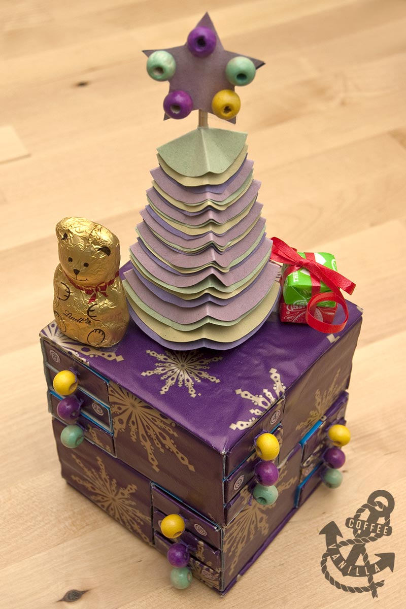 Matchbox Christmas Countdown Calendar / Advent Calendar » Coffee & Vanilla