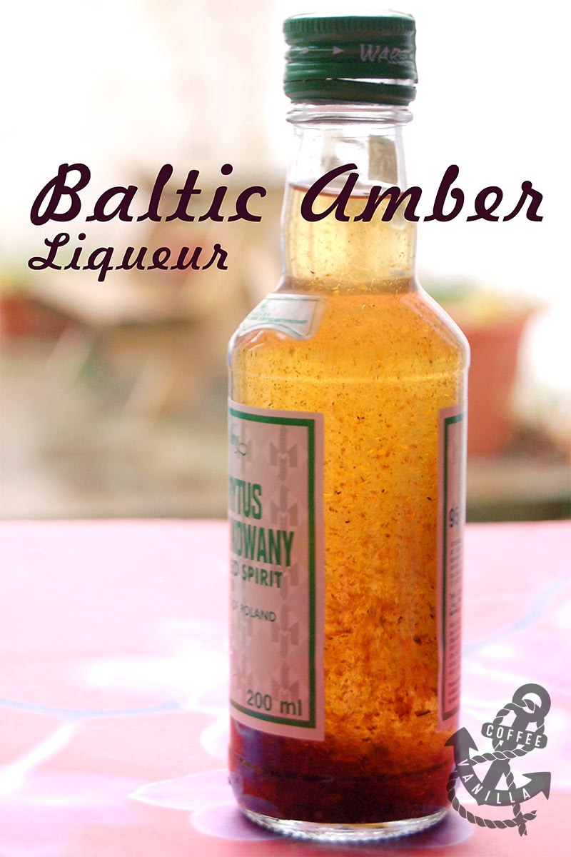 My Granny's Natural Remedy - Baltic Amber Liqueur / Spirit of Amber ...
