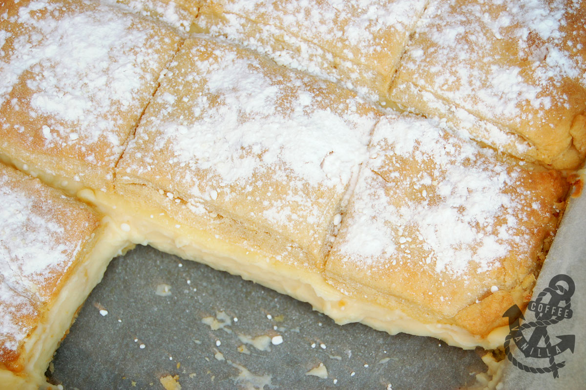 Napoleonka - Polish Custard Cream Pie » Coffee & Vanilla