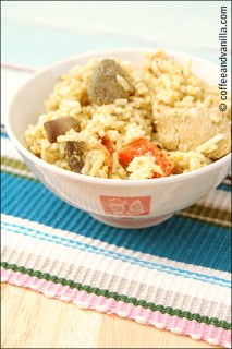 Fragrant Coconut Rice with Chicken & Caribbean Herbs » Coffee & Vanilla