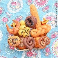 DIY Salt Dough Play Food - Bakery » Coffee & Vanilla