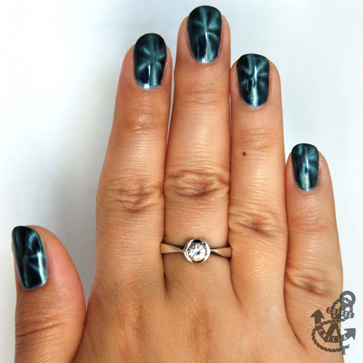 Shatter / Crackle Top Coats vs. Magnetic Nail Varnishes » Coffee & Vanilla