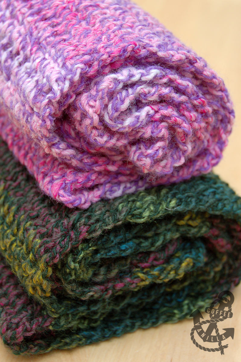 Extremely Fast & Easy Marble Yarn Crochet Scarves - Handmade Gift Idea ...