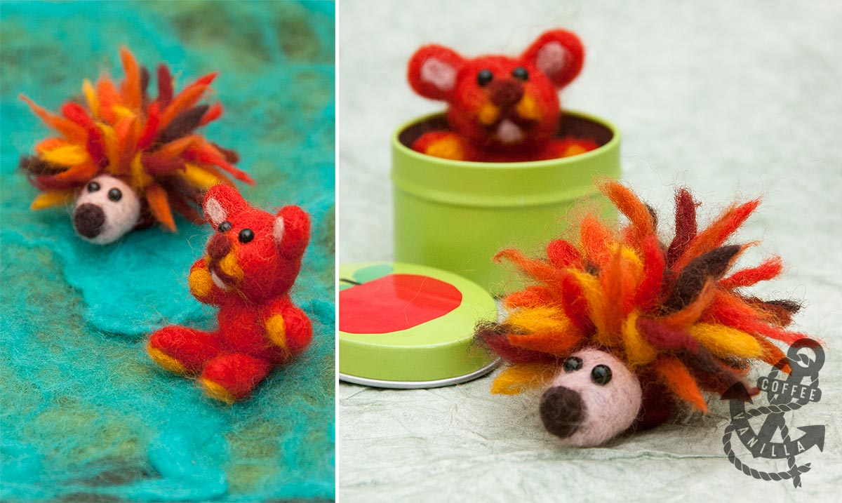 Needle Felting / Dry Felting - Guide For Beginners » Coffee & Vanilla