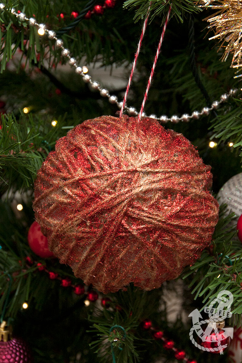DIY Yarn & Twine Baubles » Coffee & Vanilla