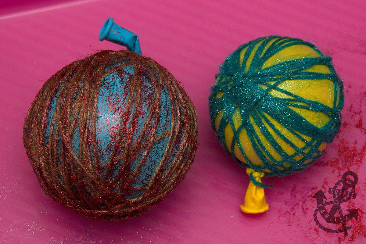 DIY Yarn & Twine Baubles » Coffee & Vanilla