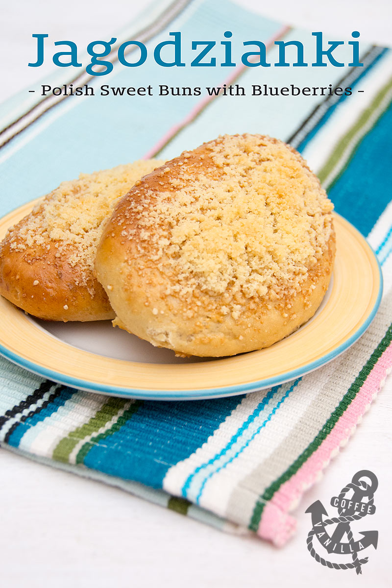 Jagodzianki - Polish Sweet Buns with Blueberries » Coffee & Vanilla