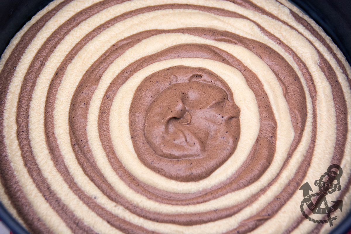 Kids' Favourite Zebra Cake aka Tiger Cake or Marble Cake » Coffee & Vanilla