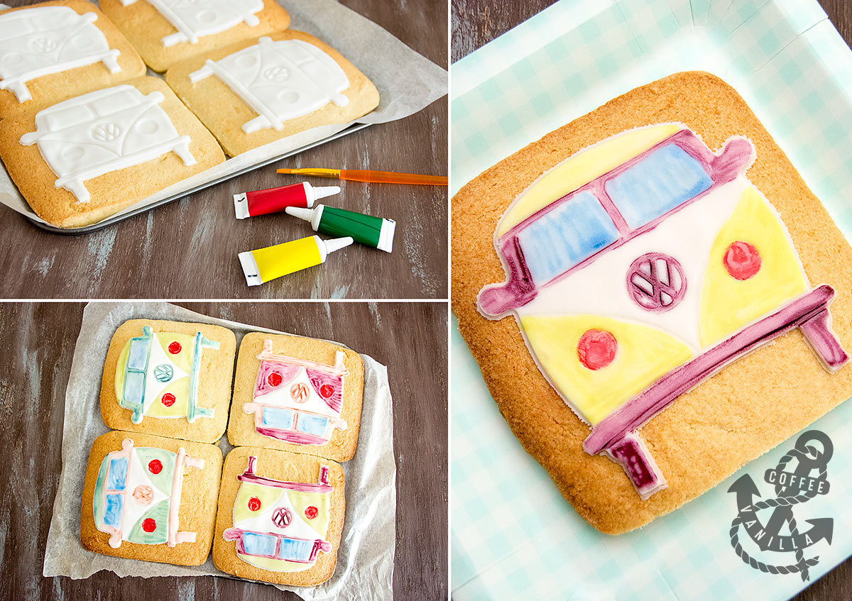 Camper Van Cookies - Edible Gift Idea » Coffee & Vanilla