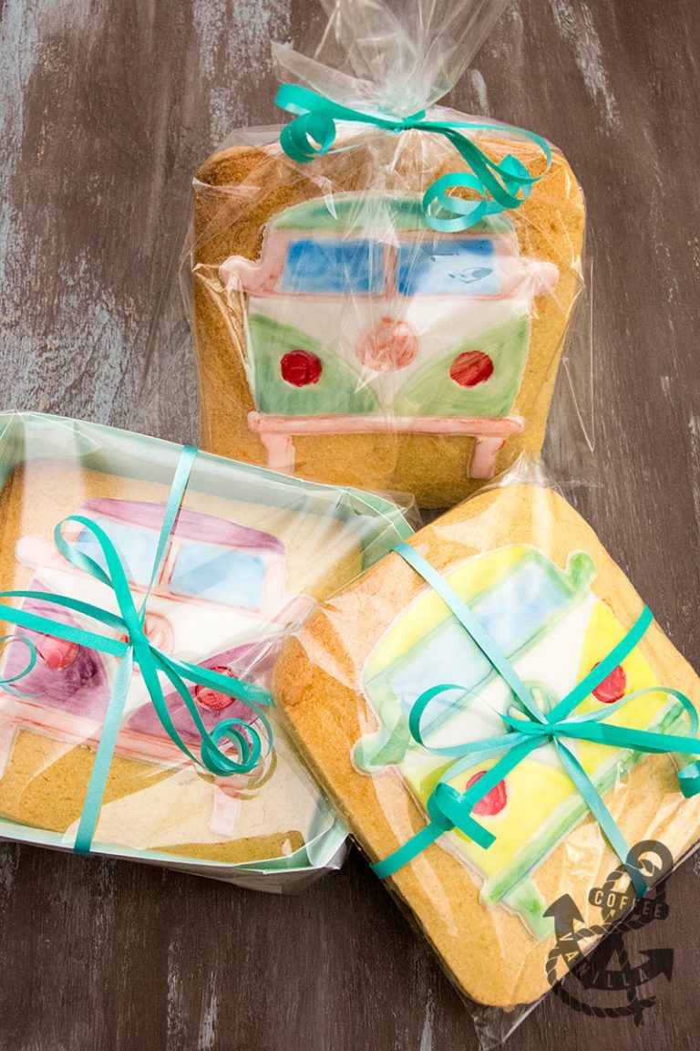 Camper Van Cookies - Edible Gift Idea » Coffee & Vanilla