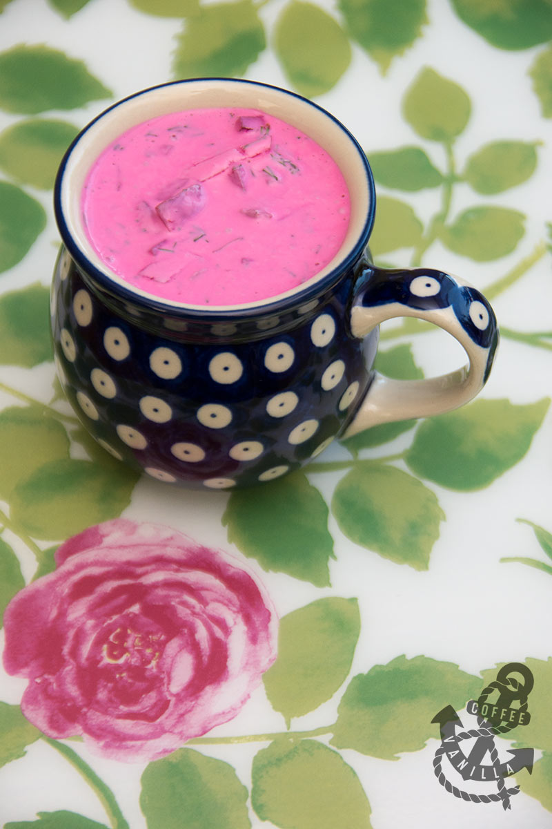 Super Easy Chłodnik - Polish Yoghurt Soup with Beets & Dill » Coffee ...