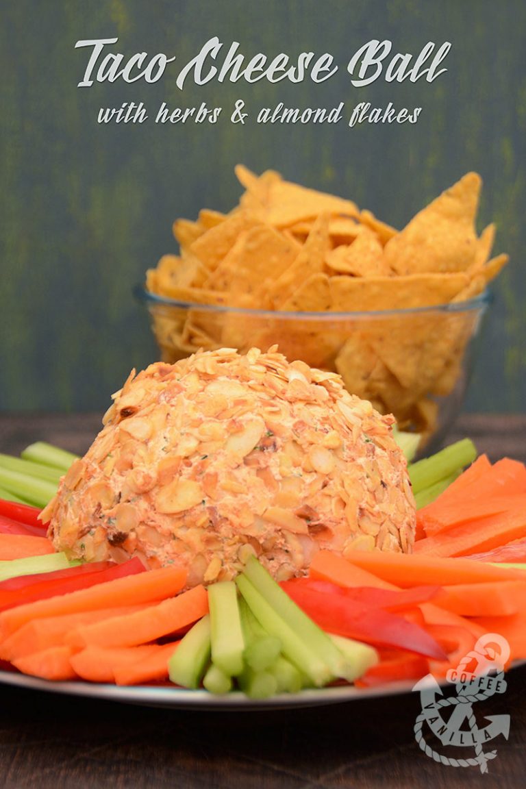 Taco Cheese Ball - Party Food Idea » Coffee & Vanilla