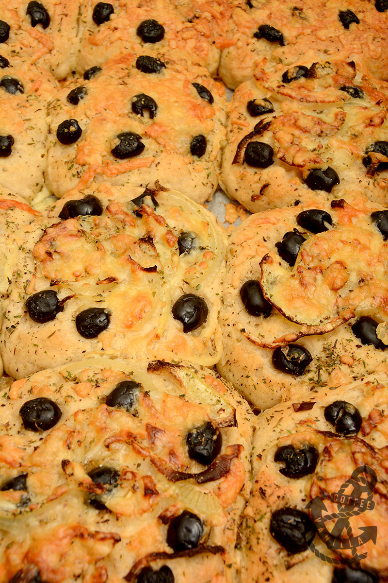 Focaccia Style Cheesy Onion Breads » Coffee & Vanilla