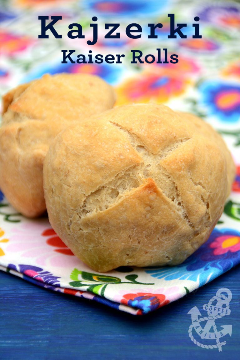 Kajzerki / Kaiser Rolls - Extremely Easy No Knead Homemade Yeast Bread ...